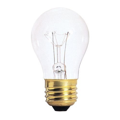 Bulbrite 40A15C 40-Watt Incandescent A15 Appliance Bulb, Clear - 2 Pack ...