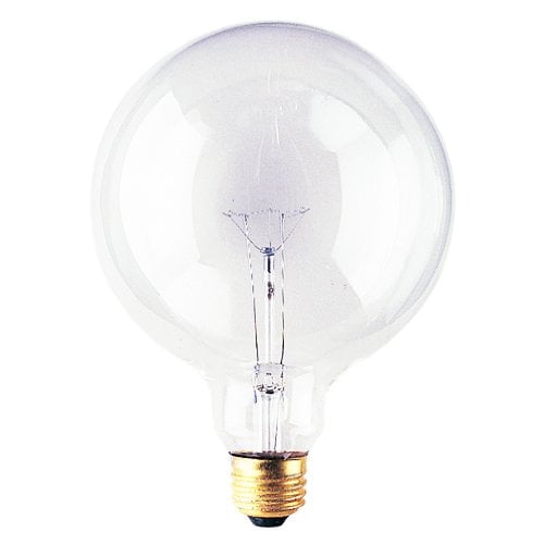 Bulbrite 60G40CL - 60W G40 GLOBE CLEAR E26 125V - Walmart.com