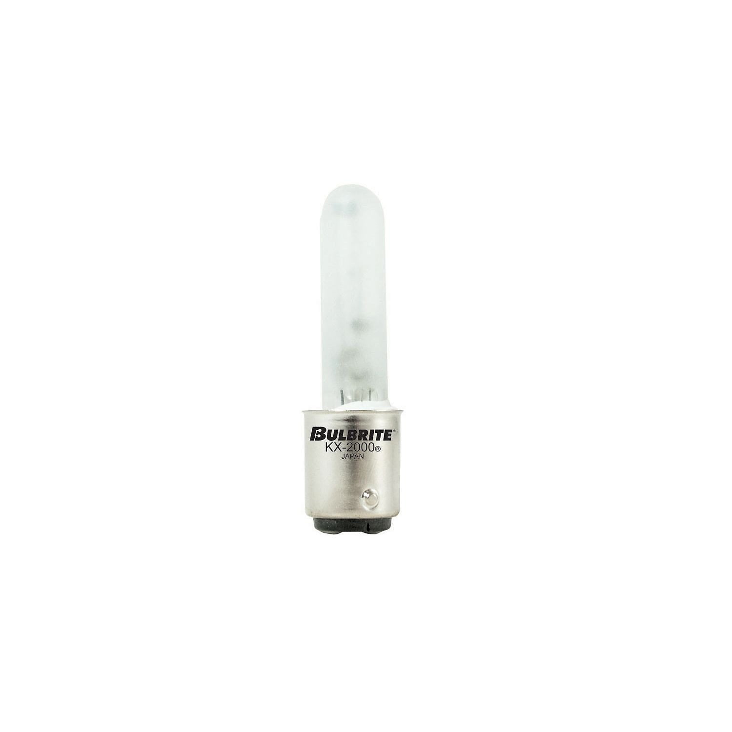 Bulbrite Double-Contact Bayonet Base (BA15D)T3 Light Bulb 60 Watt Frost ...