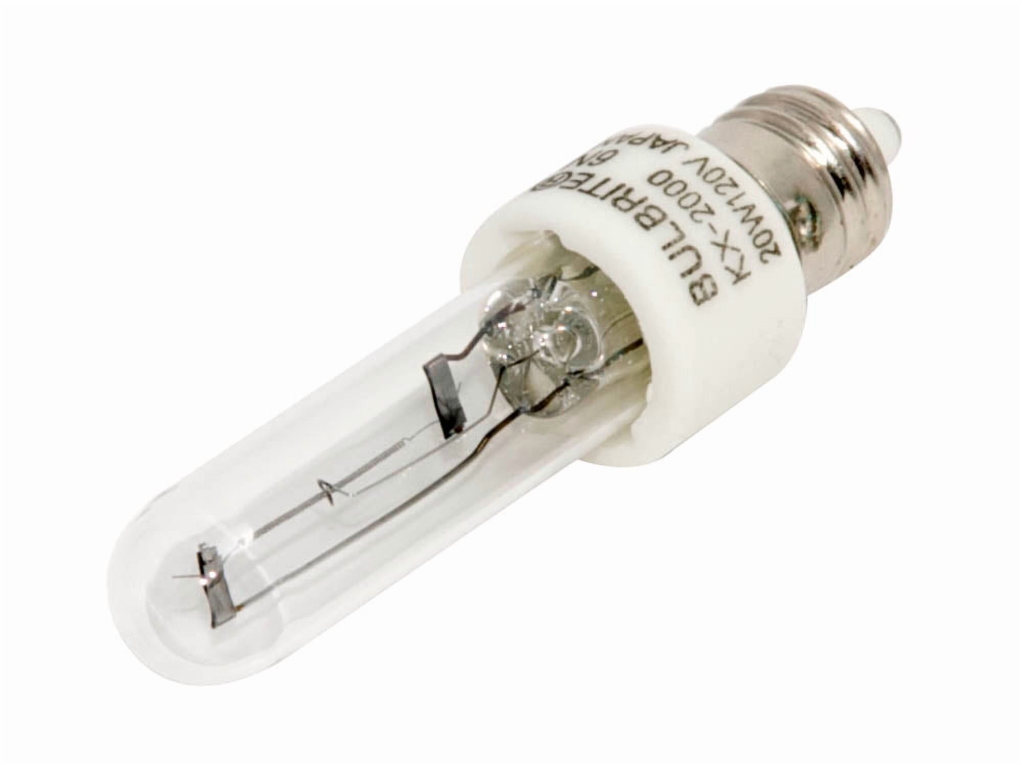 Bulbrite KX2000 20 Watt Dimmable Clear T3 Xenon Light Bulb with Mini ...