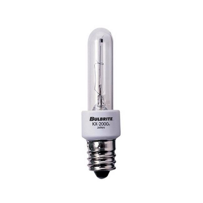 Bulbrite KX2000 Pack of (2) 40W Dimmable Clear T3 Xenon Outdoor Light ...
