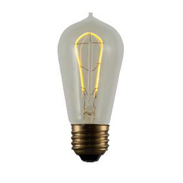 Bulbrite LED 1890 Filament Light Bulb, Antique, 25WE, 1 Ct - Walmart.com
