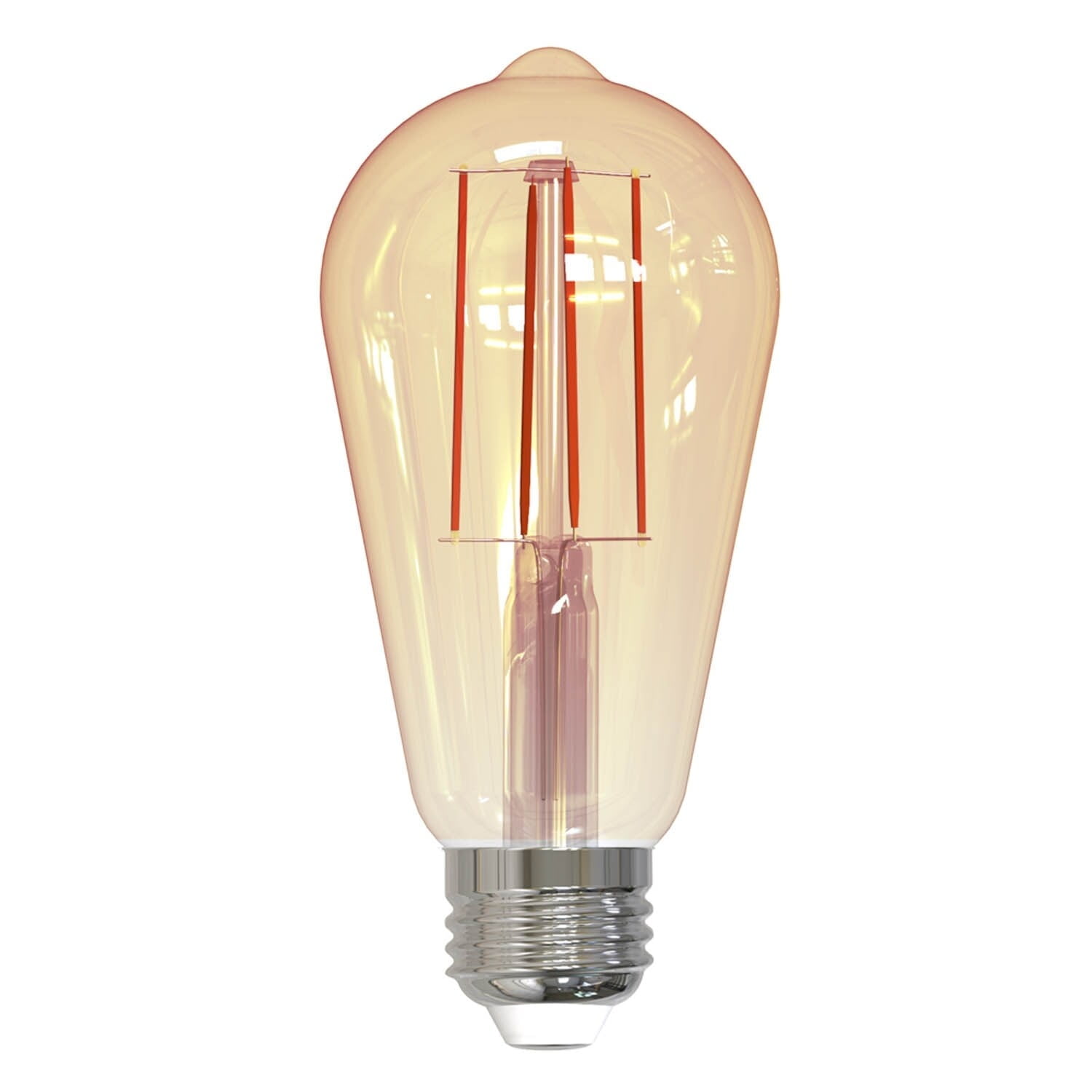 Bulbrite Pack of (2) 5 Watt Dimmable Antique Filament ST18 Medium (E26 ...