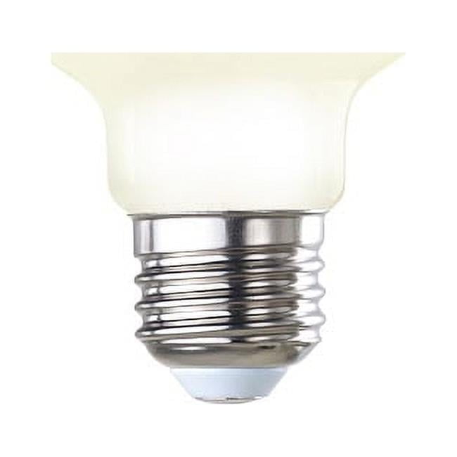 Bulbrite Pack of (2) 8.5 Watt Dimmable Milky Filament G25 Medium (E26 ...