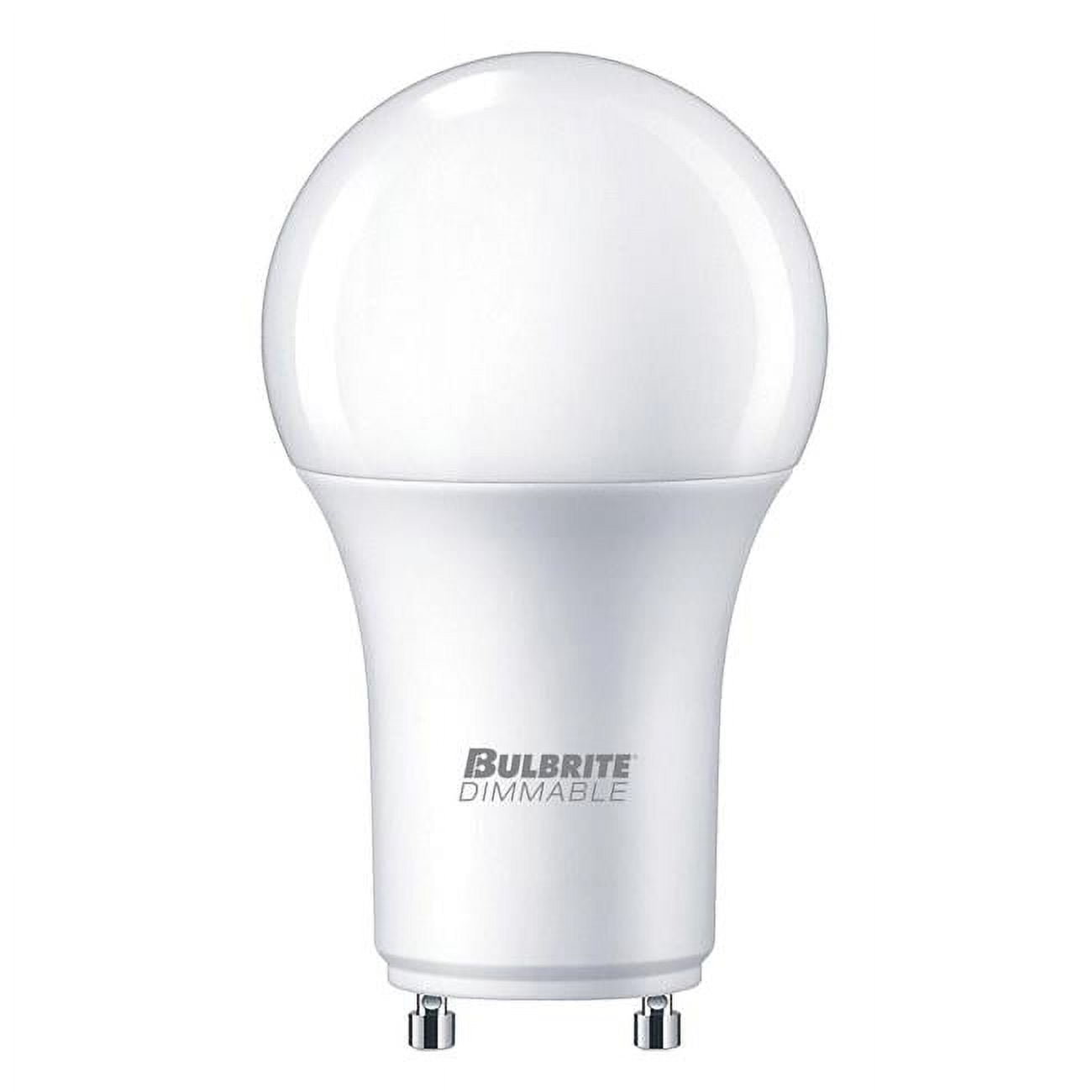 Bulbrite 862724 Pack Of (4) 9 Watt Dimmable A19 Gu24 Led Bulbs - Frost ...