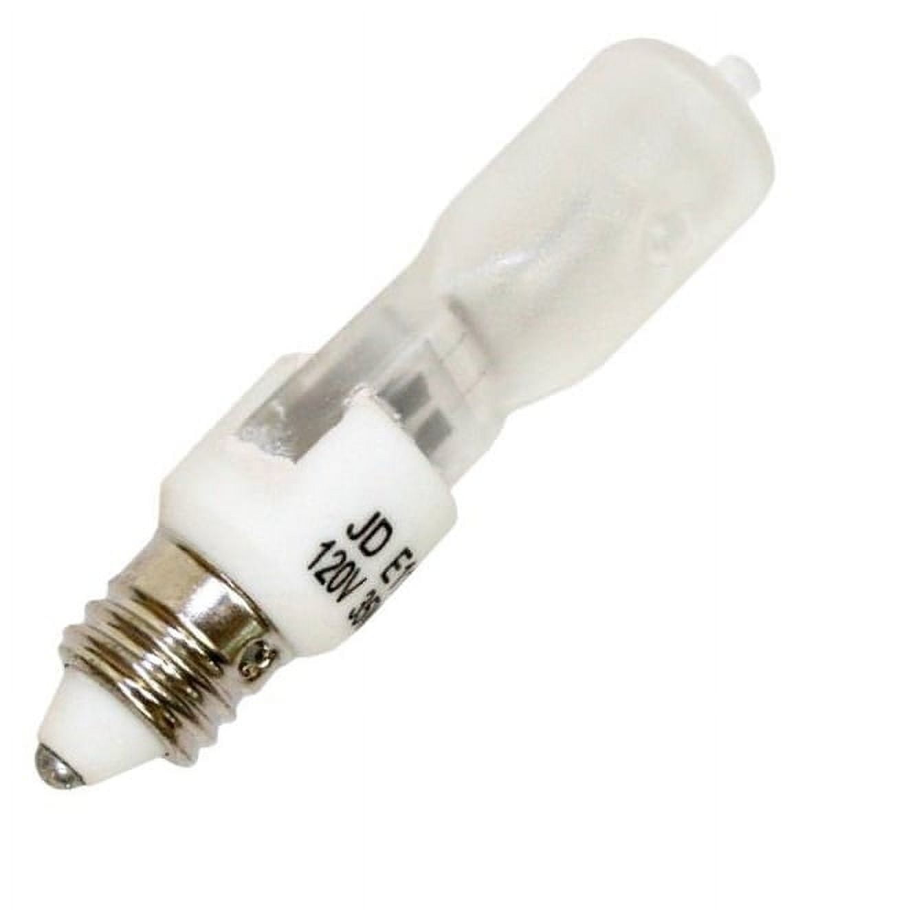 Bulbrite Pack of (5) 120V Dimmable T4 Halogen Mini Light Bulbs with ...