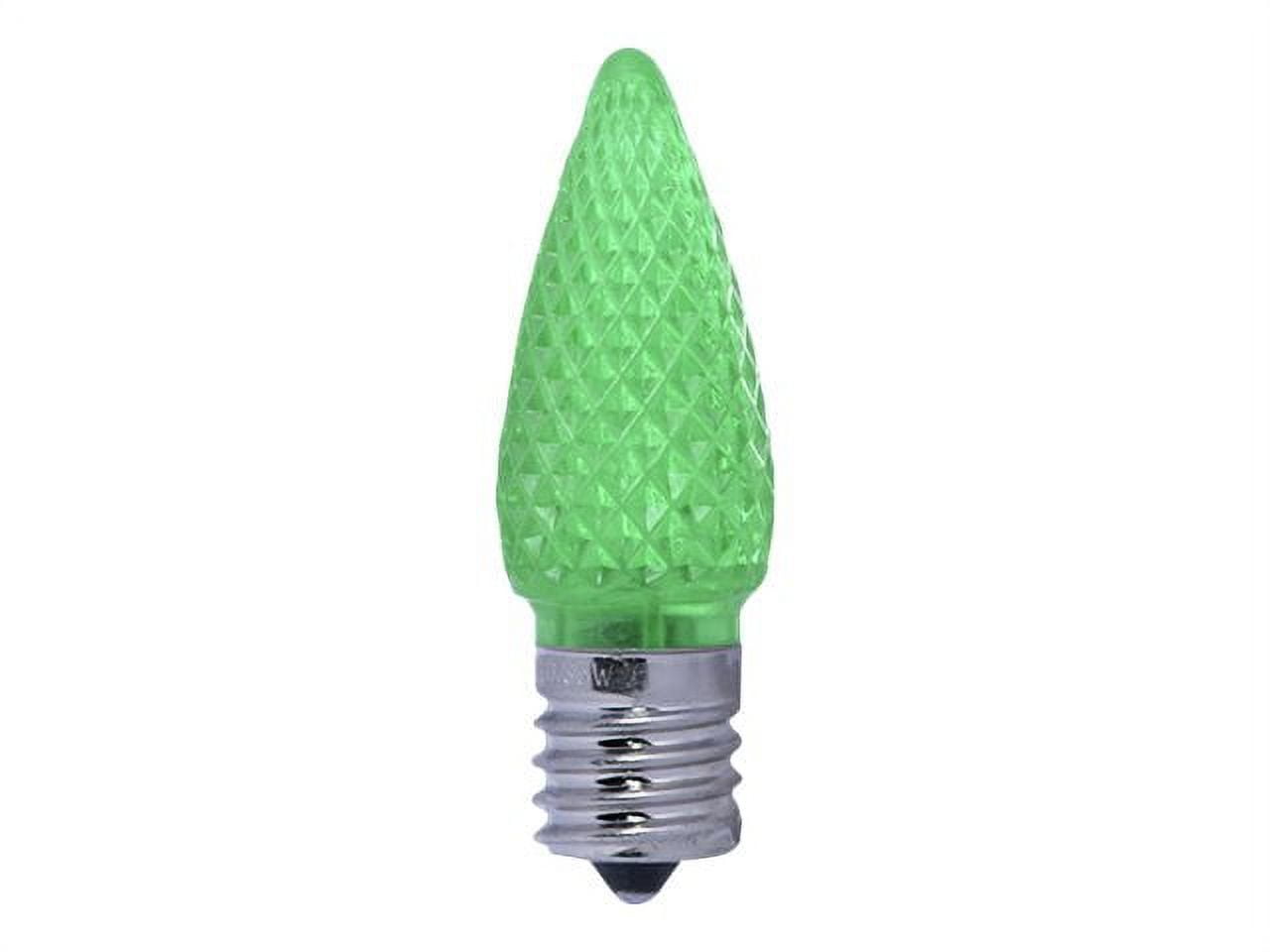 Bulbrite LED/C9G - 0.6W LED C9 GREEN E17 120V - Walmart.com