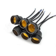 PULLIMORE Round E27 LED Bulb Screw Bass, Ceiling Keyless LED Light ...