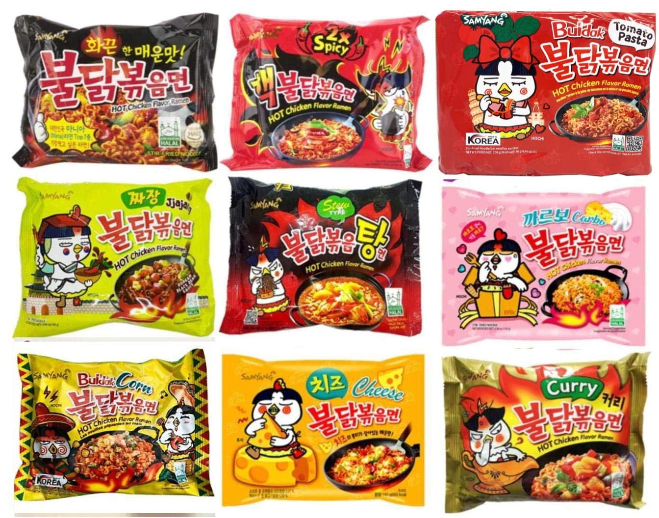 Buldak Spicy Chicken Hot Ramen By Distinctive Pack
