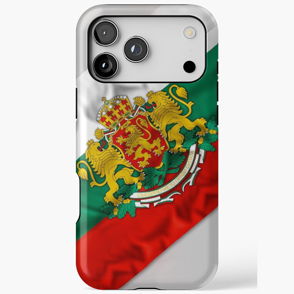 Bulgarian Flag National Pride Symbol Artwork For iPhone 11-17 Pro Max ...