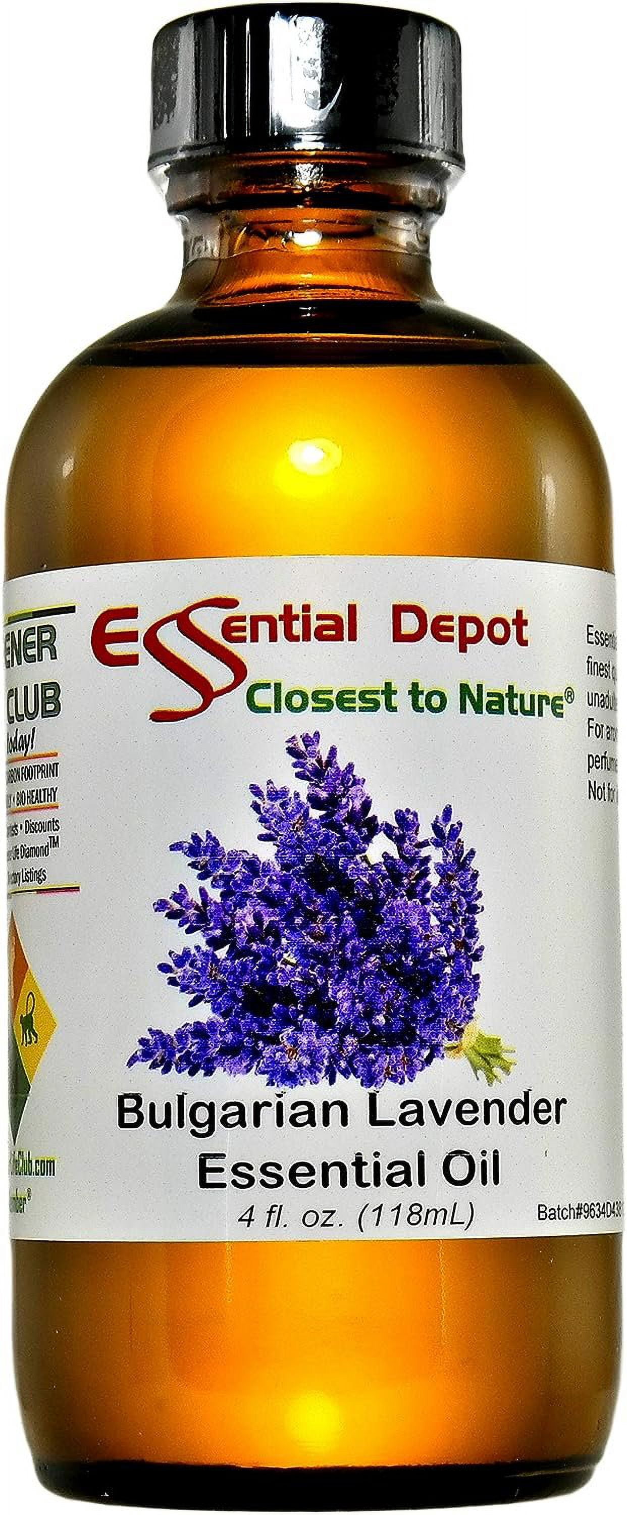 Bulgarian Lavender Essential Oil - 4 oz - GC/MS Tested - Skin Safe ...