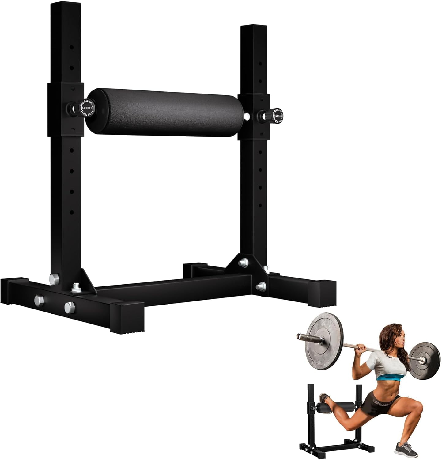 Bulgarian Split Squat Stand, Single Leg Squat Roller, T-Bar Row ...