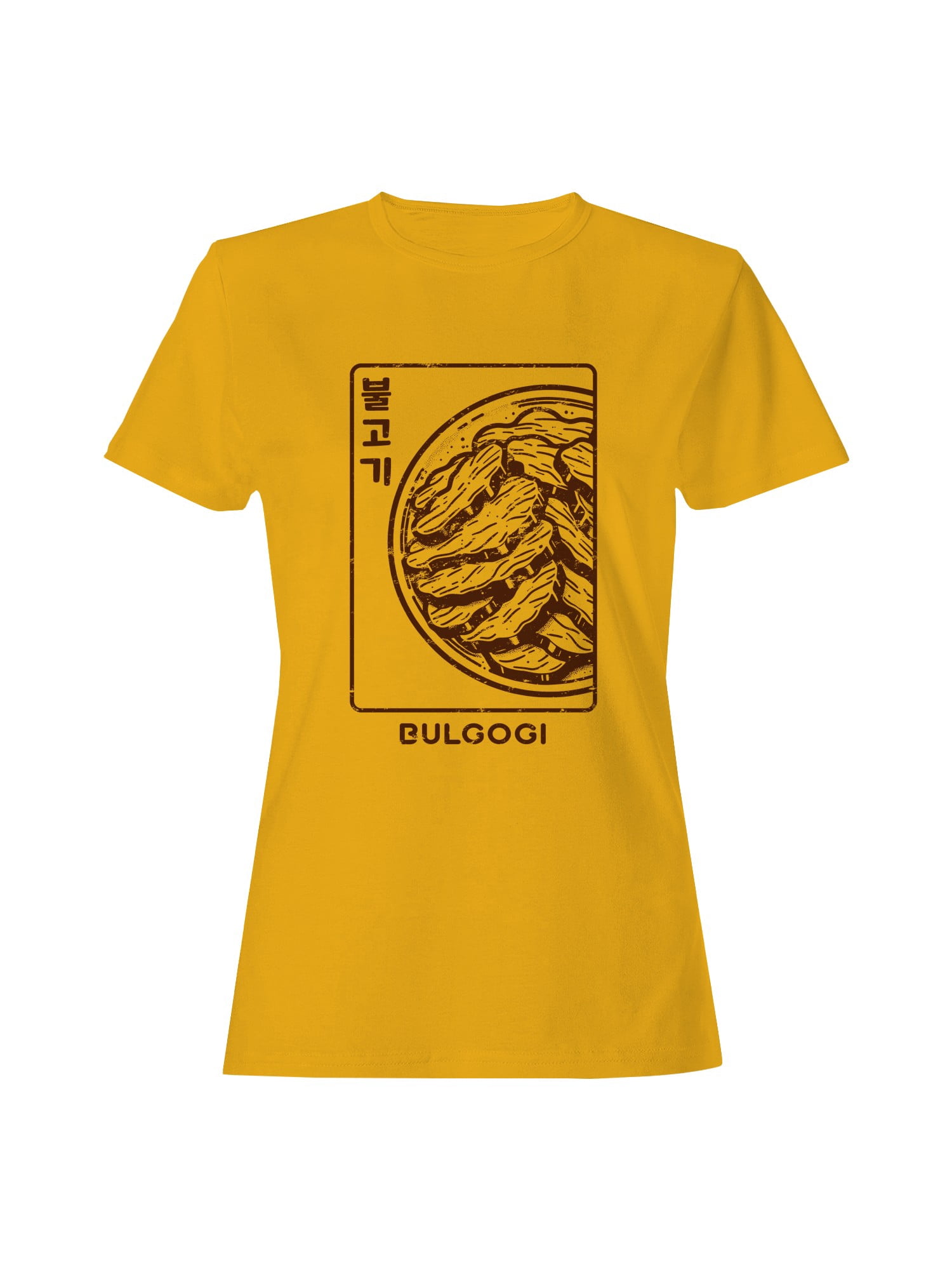 Bulgogi Korean BBQ Illustration Women's T-shirt - Walmart.com