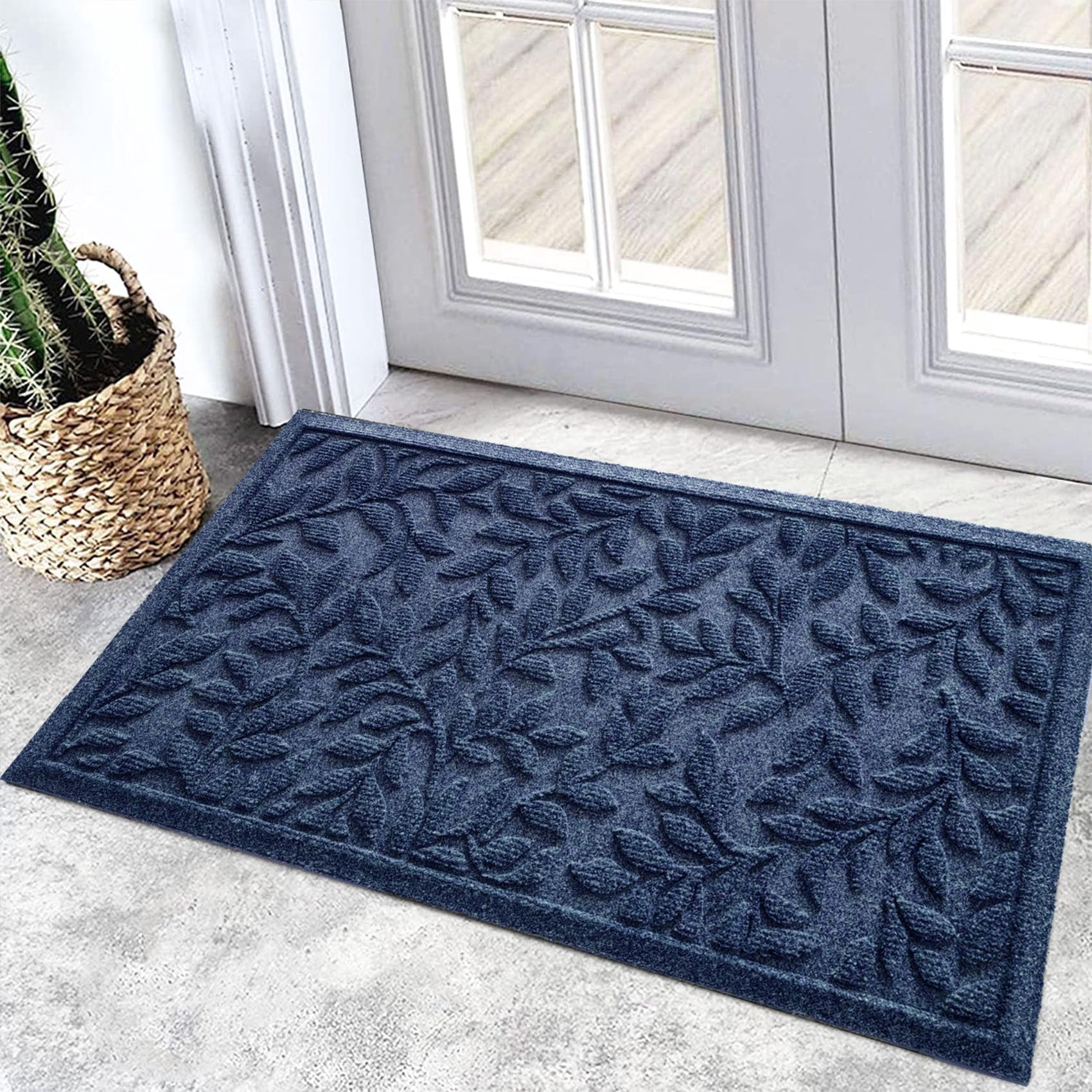 Bulijojo Sturdy Front Entrance Doormats,Durable Heavy Duty Welcome Mat ...