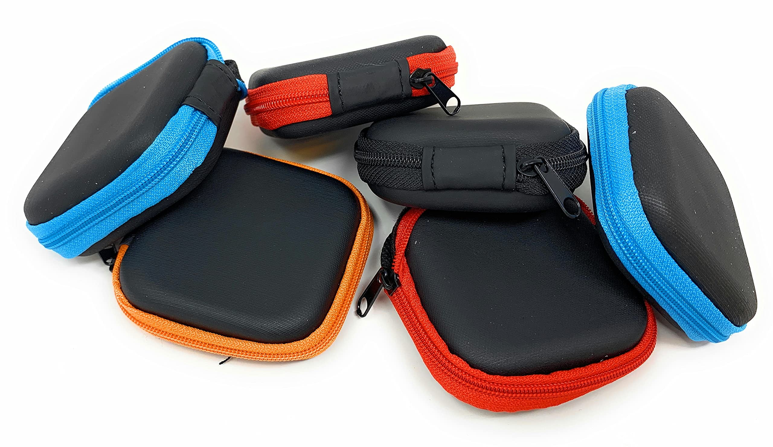 Bulk 24 Pack of Square Hard Foam Earbud Storage Cases - Walmart.com