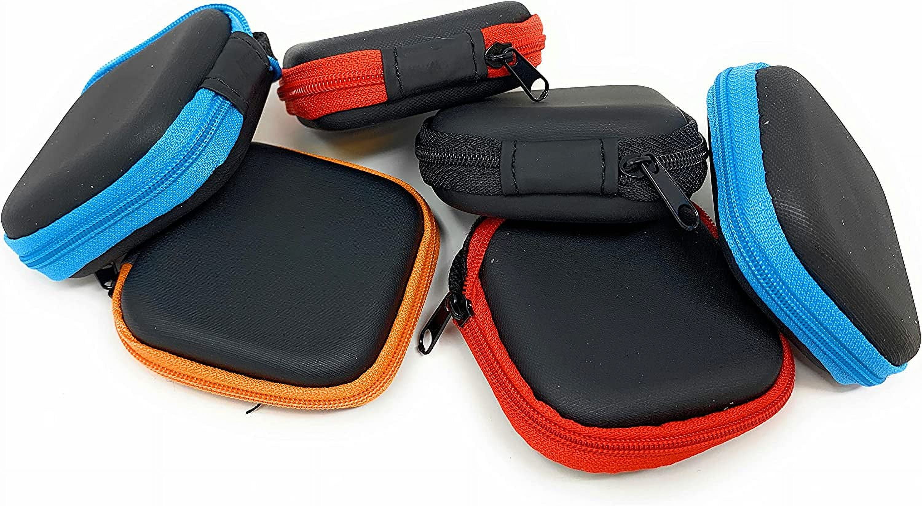 Bulk 24 Pack of Square Hard Foam Earbud Storage Cases - Walmart.com