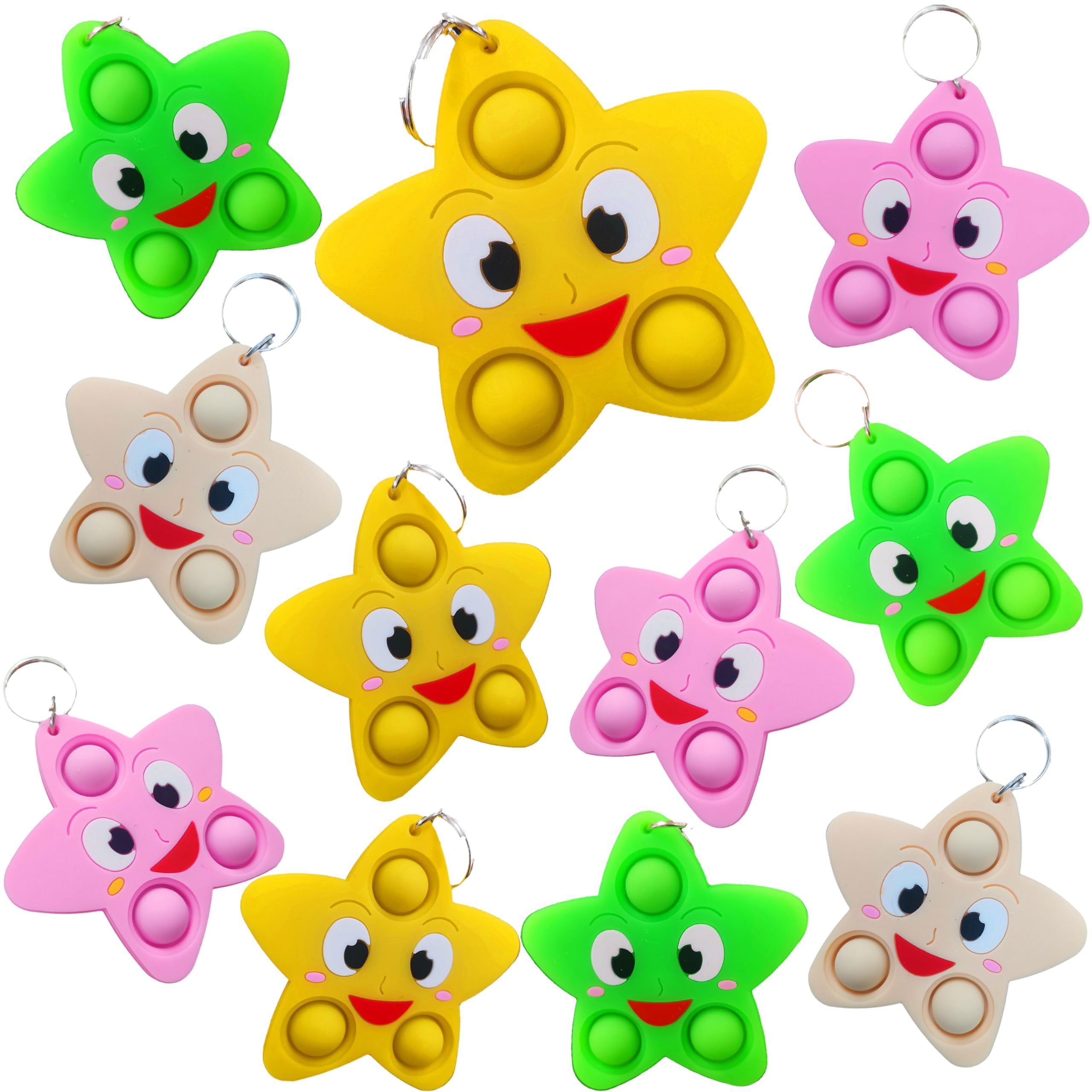 Bulk 24 Packs Mini pop Sensory Fidget Gifts for Holiday Boys and Girls ...