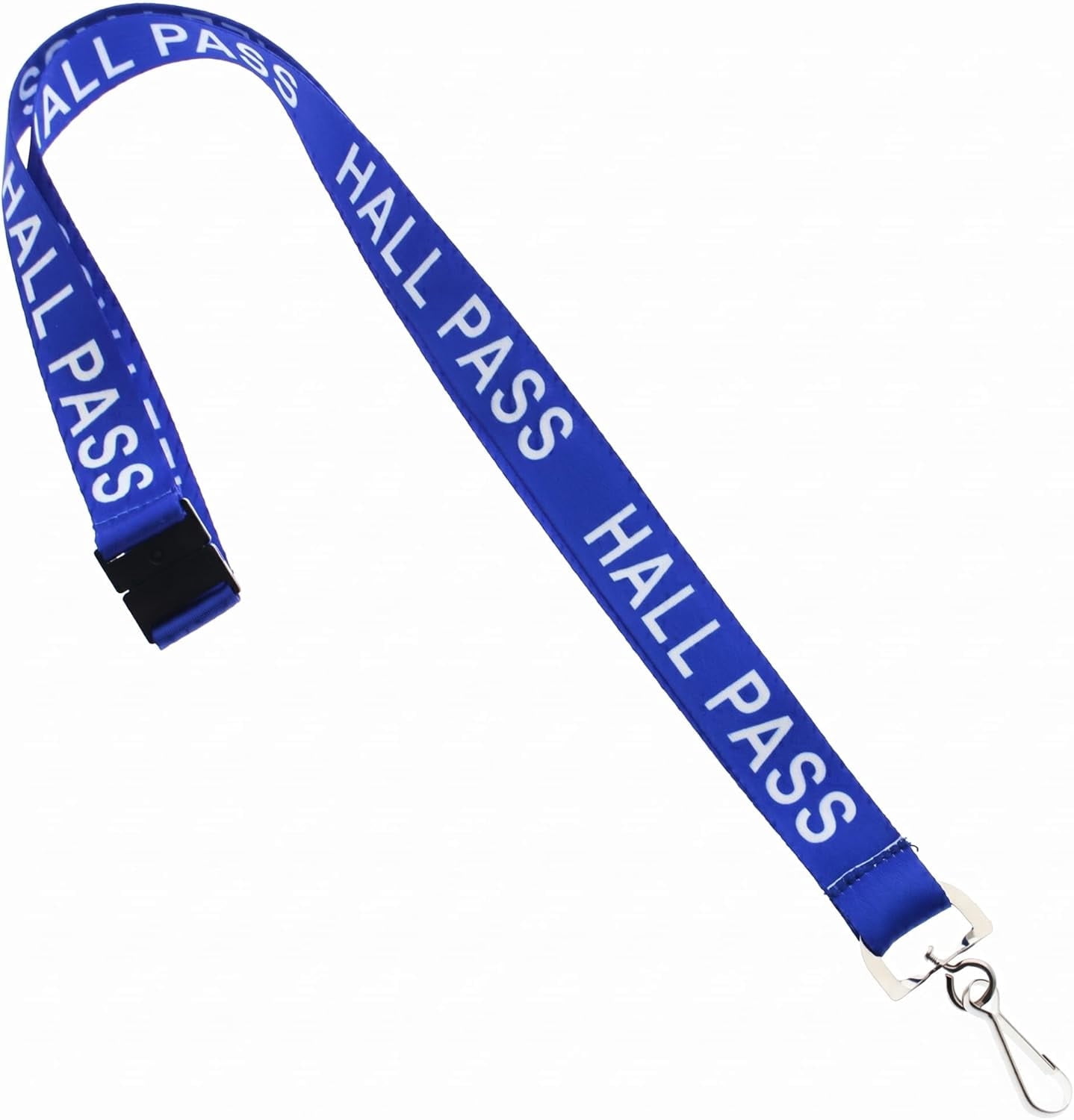 Bulk 25 Pack - Hall Pass Lanyards with Safety Breakaway Clasp - High ...