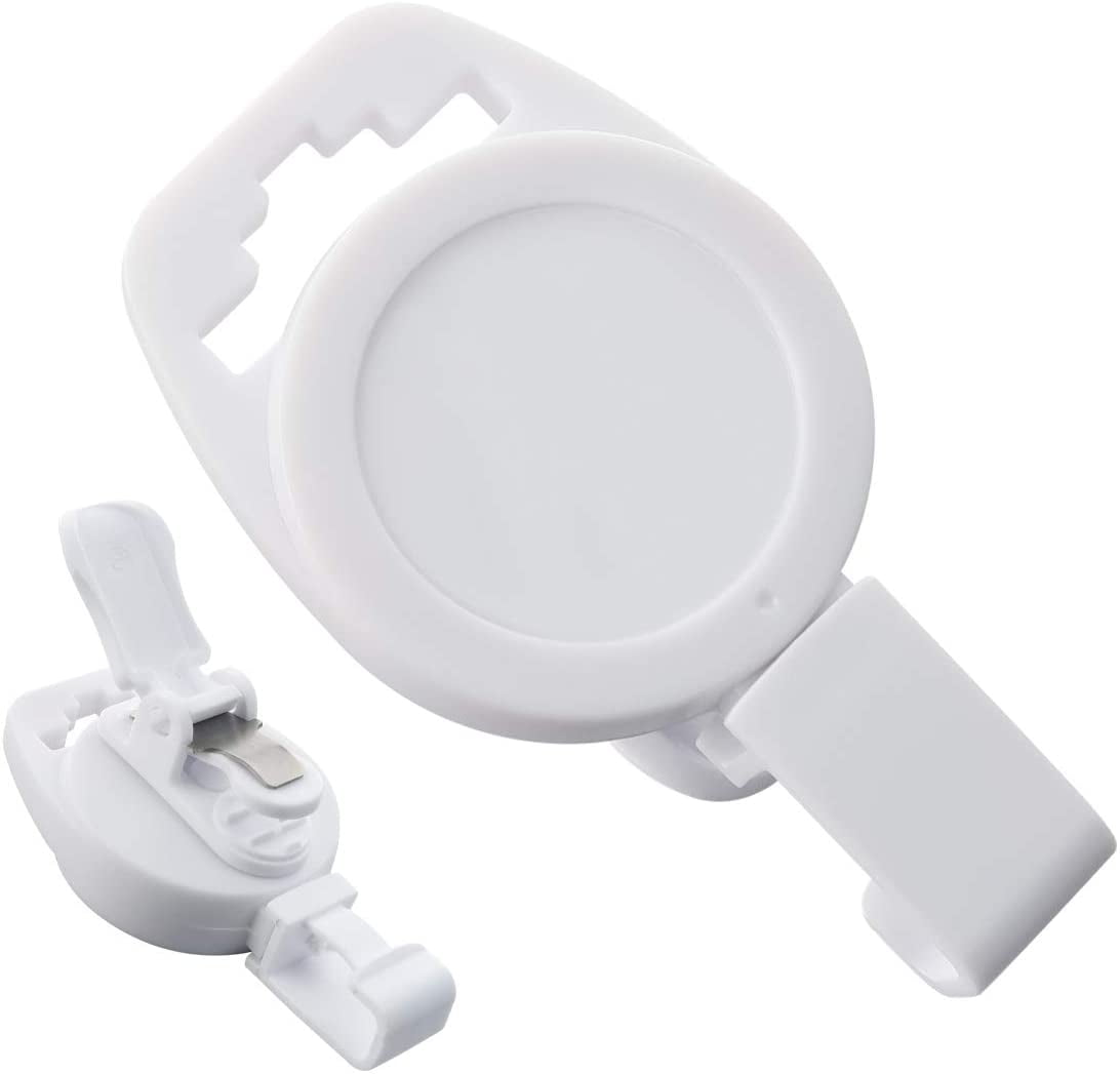 Bulk 25 Pack - MRI Safe Badge Reels - Retractable Badge Holder Clips ...