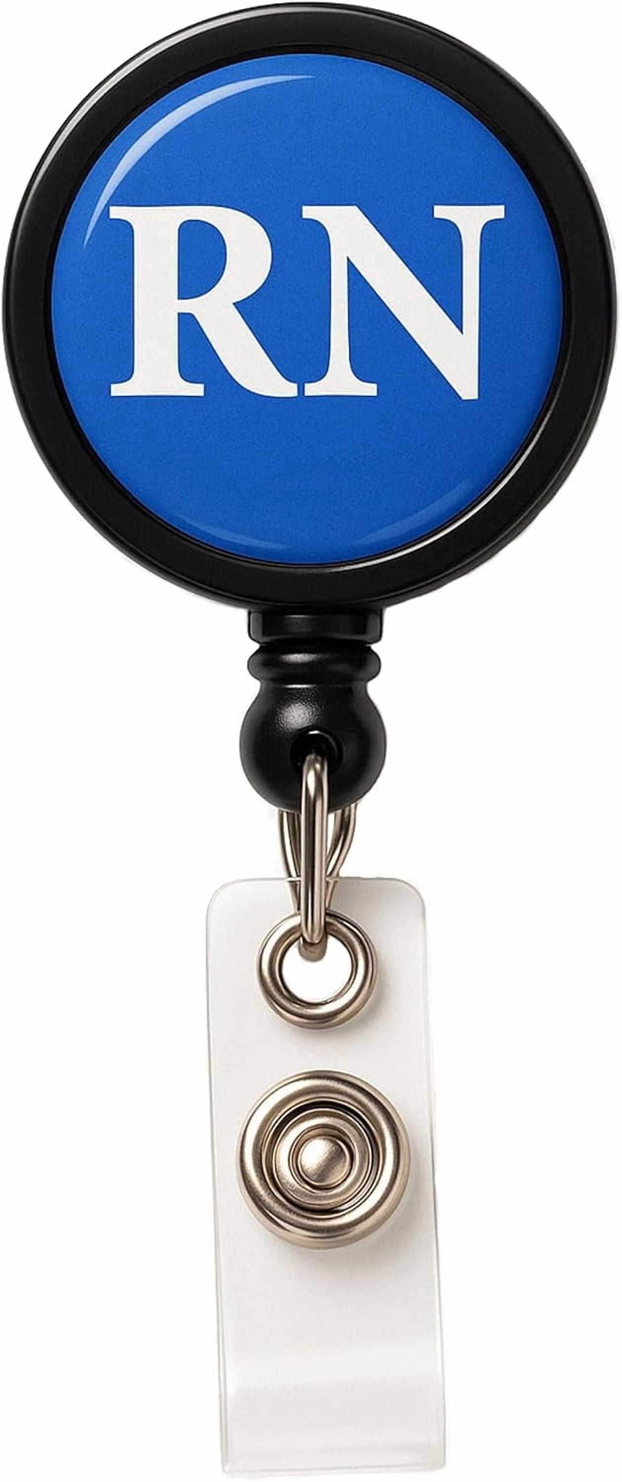 Bulk 25 Pack - RN Badge Buddy Reels with Alligator Clip - Swivel ...