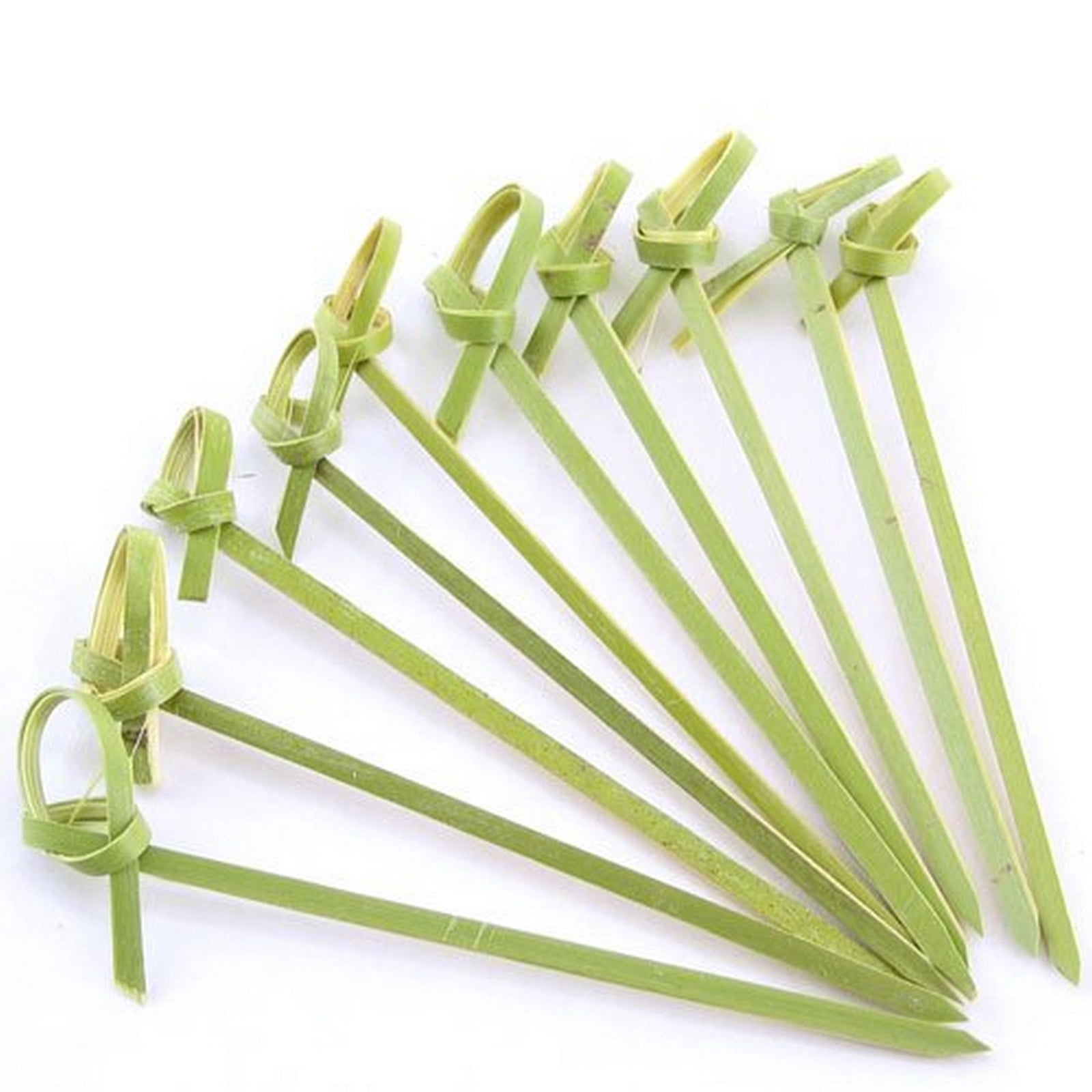 Bulk 30 x 300pcs Noshi Gushi Bamboo Fruit Picks BBQ Skewers 4 inch ...