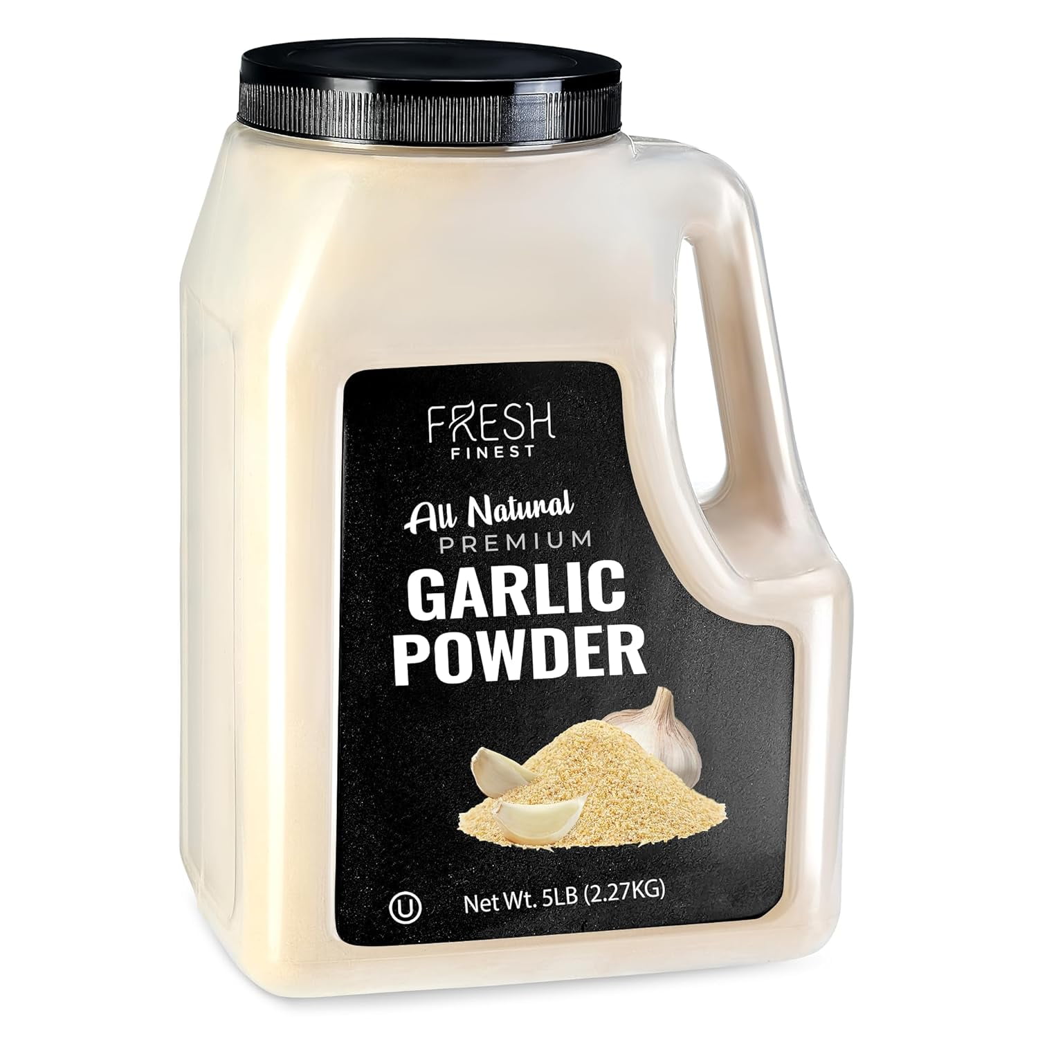 Bulk 5 LB Garlic Powder - Kosher Certified Non-GMO Ground Garlic Spice ...