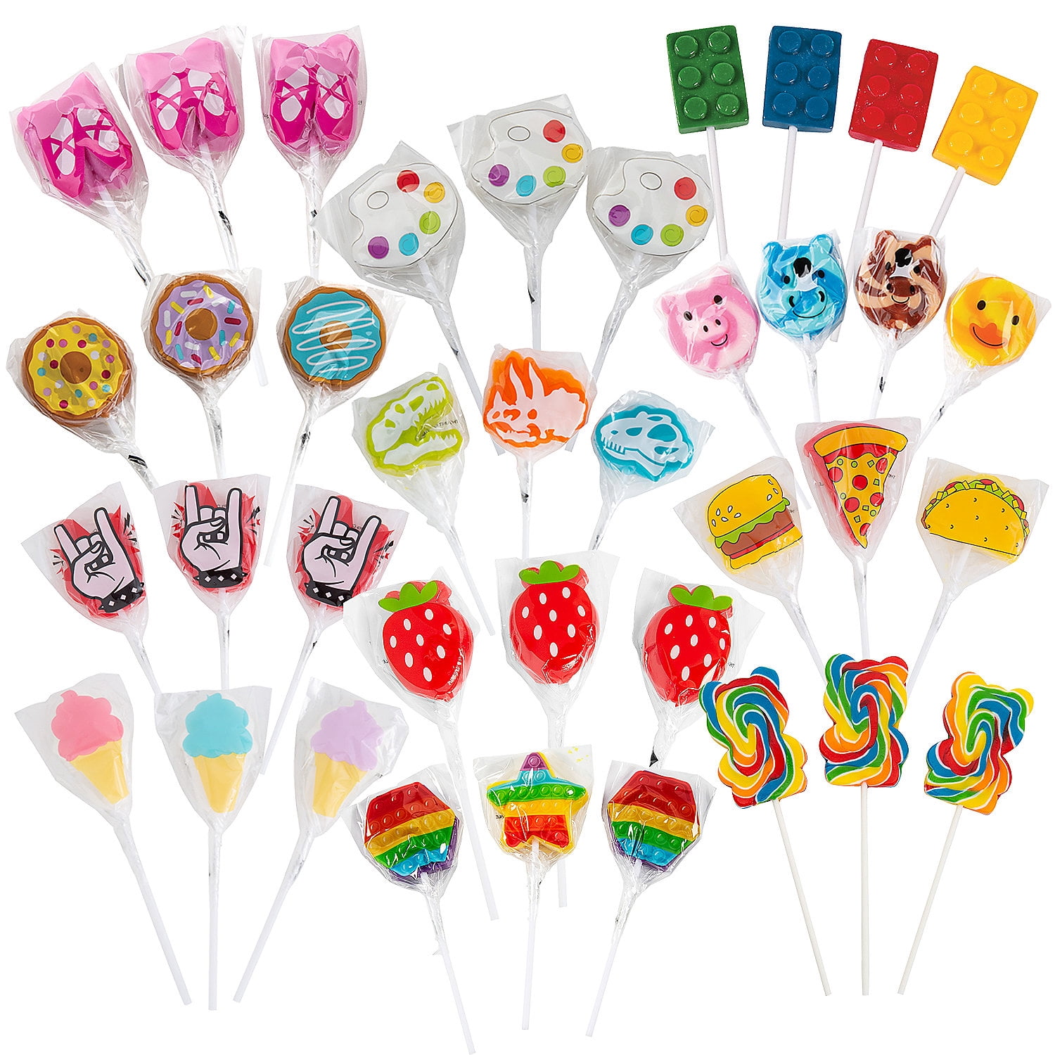 Bulk 65 Pieces Religious Valentine’s Day Lollipop Handout with Card ...