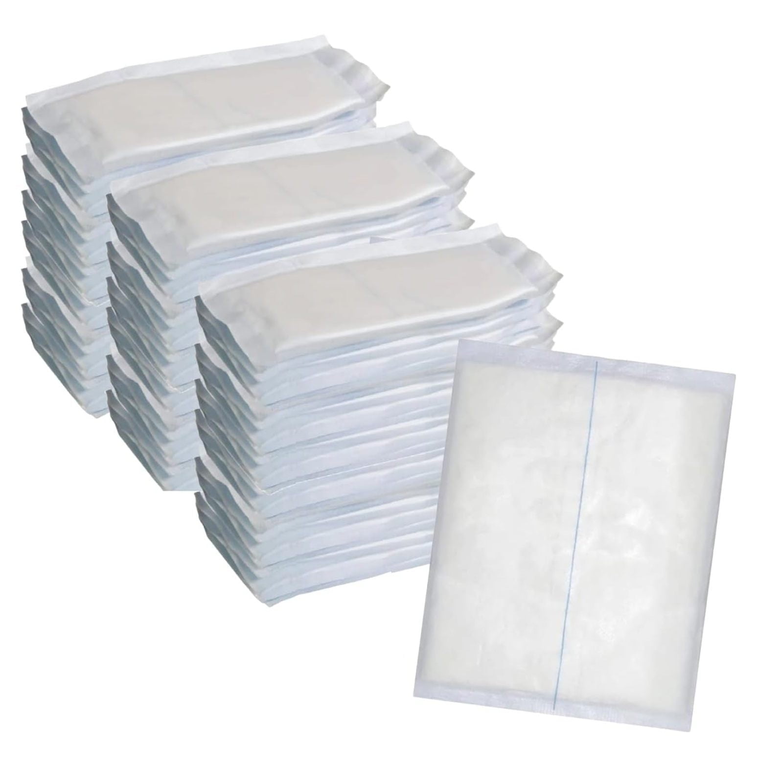 Bulk 8x10 Abdominal ABD Combine Pads - High Absorbency Individually ...