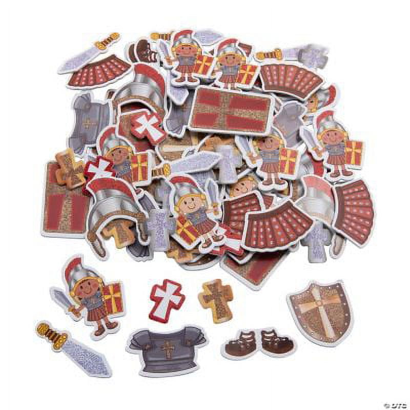 Bulk Armor of God Self-Adhesive Shapes - 72 Pc., Religious, Craft ...