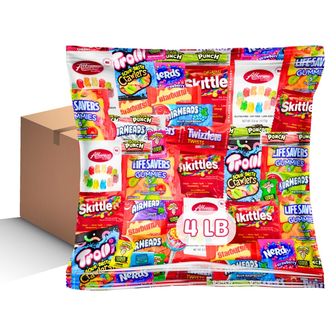 Bulk Assorted Candy Variety AKF18 Pack - Individually Wrapped Party ...