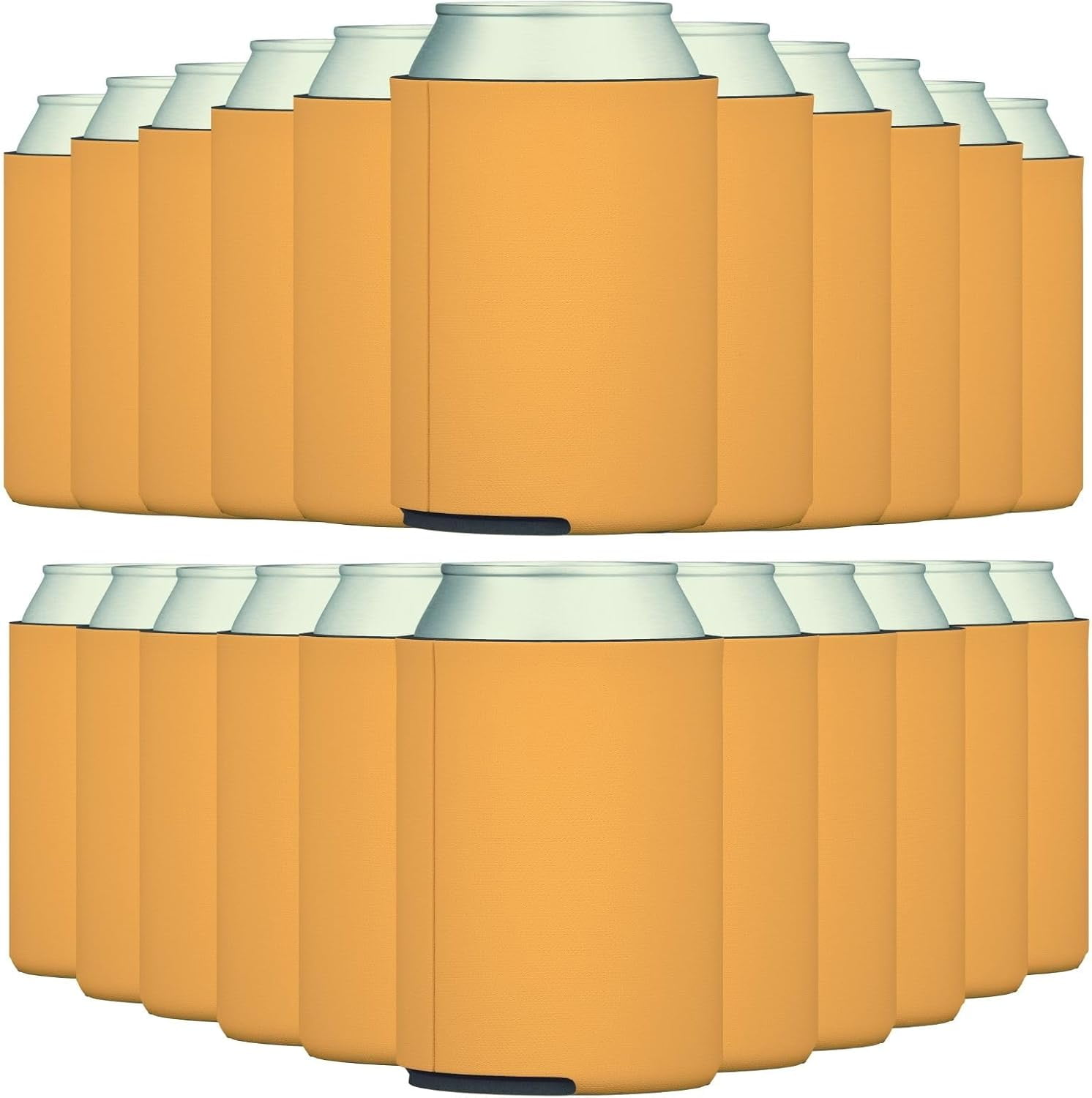 Bulk Blank Can Cooler Sleeves (100-Pack) Sublimation Blanks for Vinyl ...