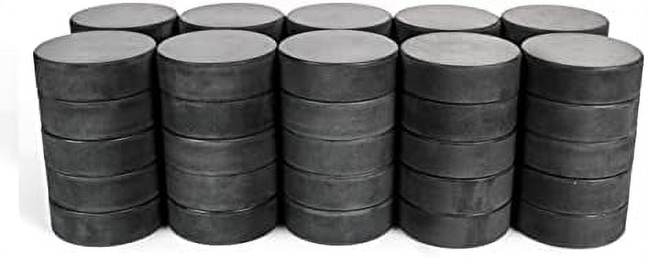 Bulk Blank Ice Hockey Pucks - 50 Puck - Official Regulation 6 oz ...