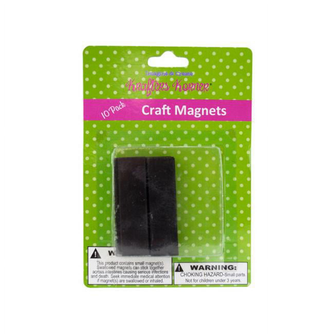 Bulk Buys CC064-12 Craft Magnet Strips -Pack of 12 - Walmart.com