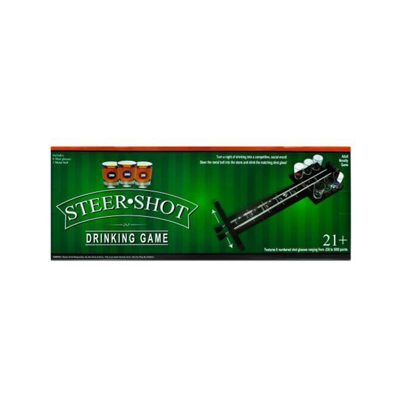 Bulk Buys GW318-1 Steer Shot Drinking Game - Walmart.com