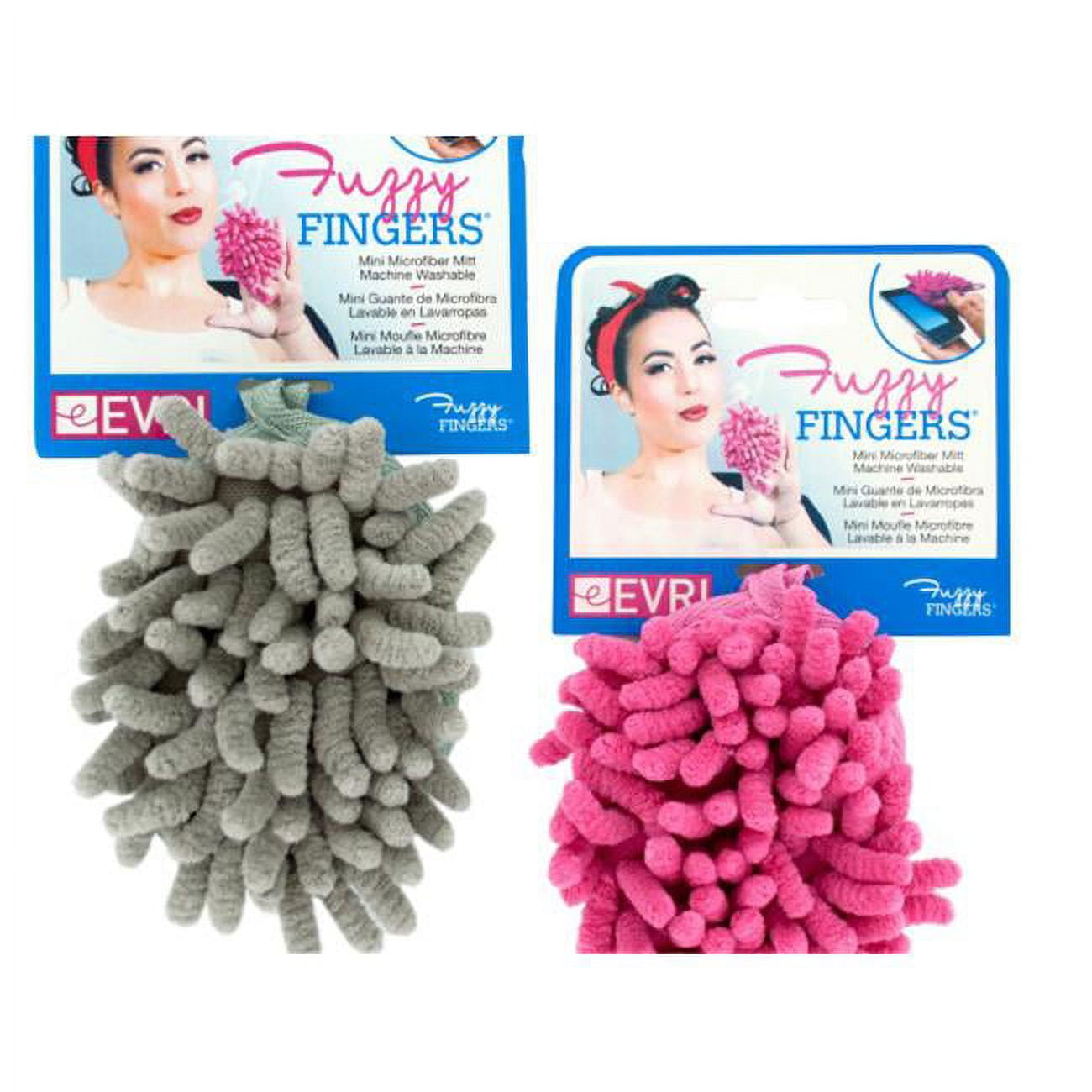 Bulk Buys HA418-48 Fuzzy Fingers Mini Microfiber Mitt - 48 Piece ...