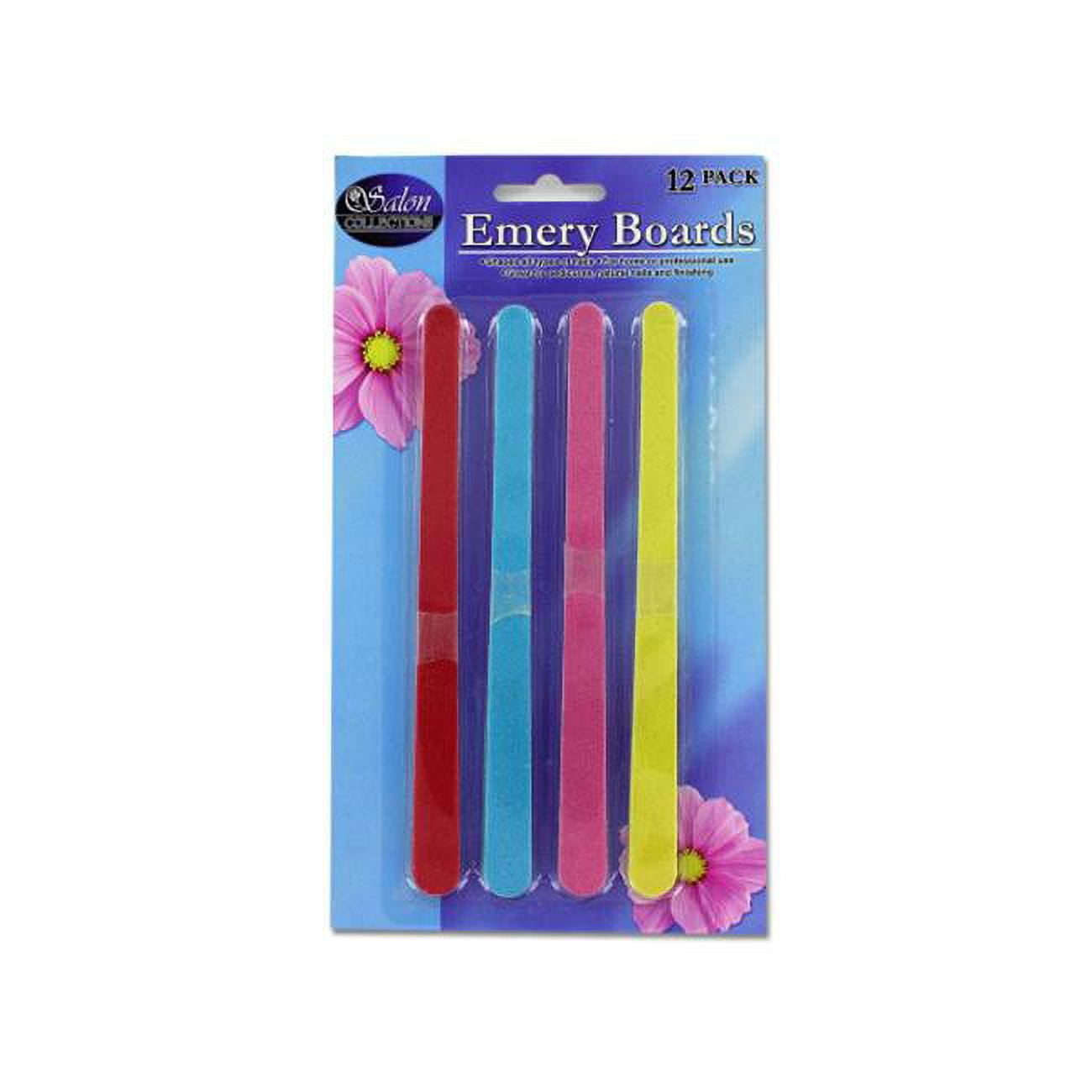 Bulk Buys HI046-24 6-3/4'' Multi Emery Board Value Pack - Case of 24 ...