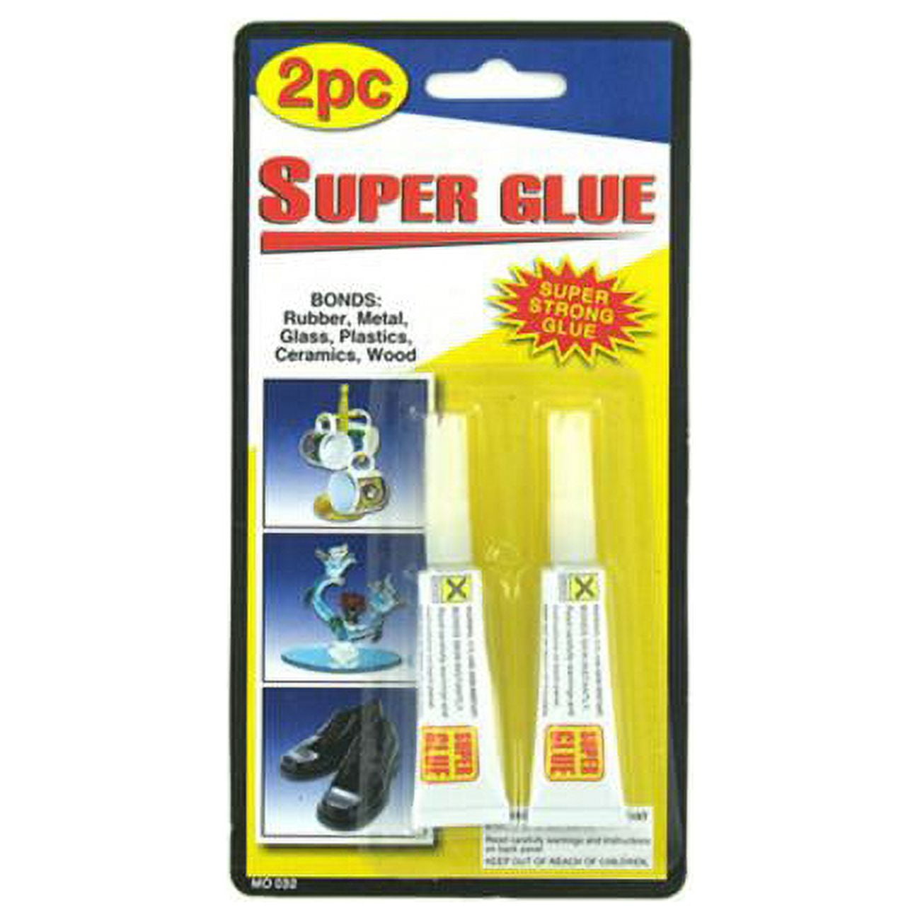 Bulk Buys MO032-24 2 Pack Super Glue - Pack of 24 - Walmart.com
