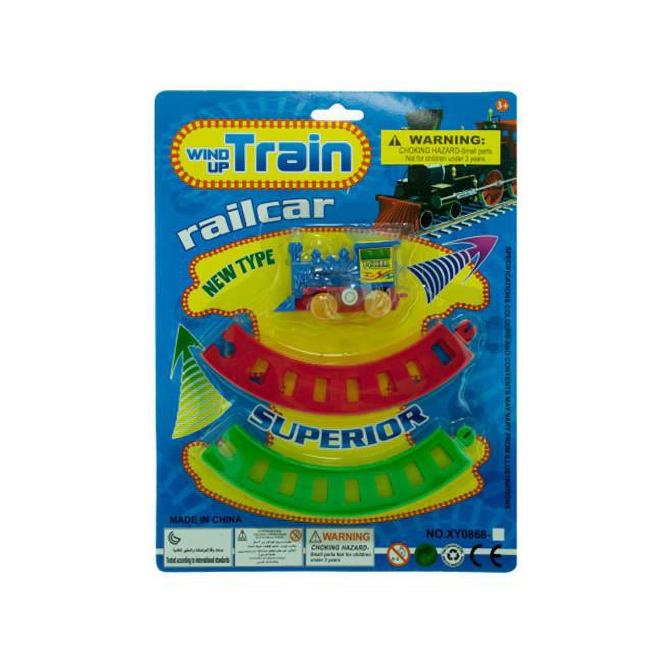 Bulk Buys OC259-24 Wind Up Toy Train With Track Set -Pack of 24 ...