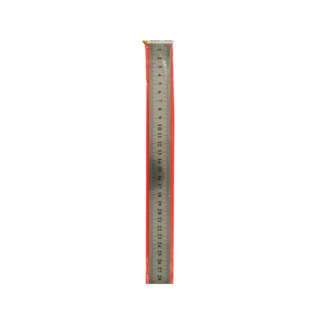 Bulk Buys OS030-48 Standard & Metric Steel Ruler - 48 Piece -Pack of 48 ...