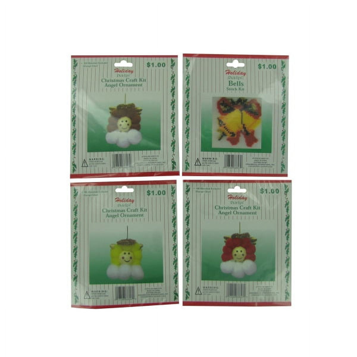 Bulk Buys SA018-18 Holiday Craft Kits with The Plastic Canvas Pattern ...