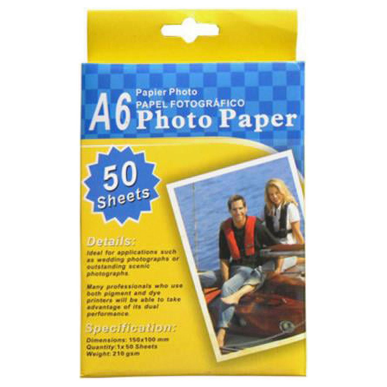 Bulk Buys UU544-24 Photo Paper, 50 Sheets - Walmart.com