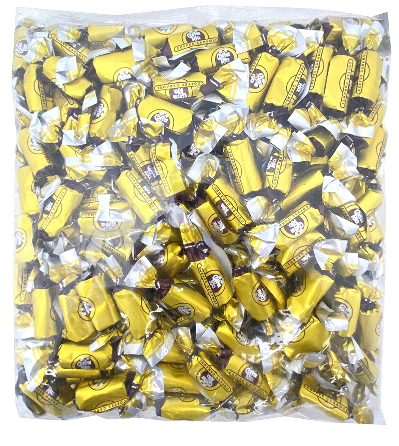 Bulk Candy, 3 Pound Bag Individually Wrapped Coffee Candy, Kosher Candy ...