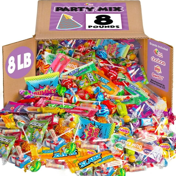 A Great Surprise Bulk Candy 8 Pounds Variety Mix with Assorted Party ...