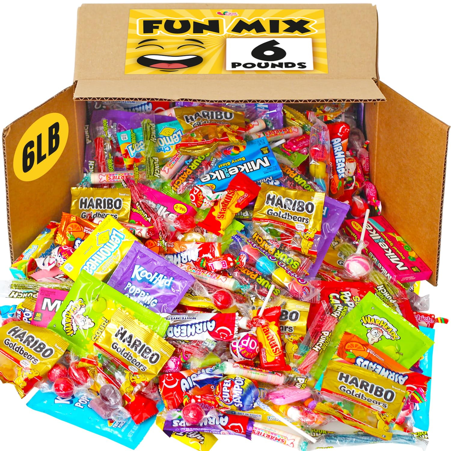 Bulk Candy Assortment - 6 Pounds - Pinata Candy Stuffers/Fillers ...