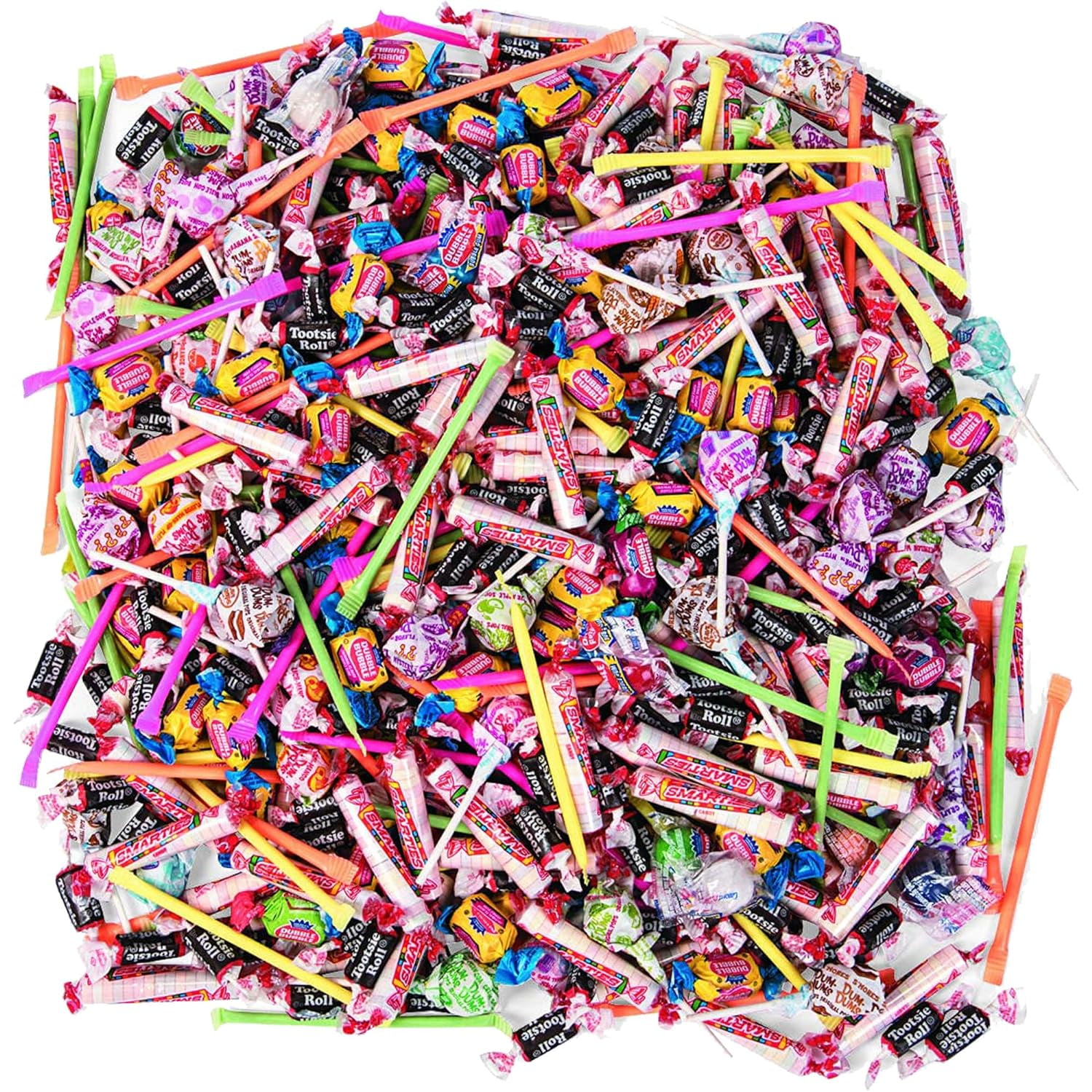 Bulk Candy Assortment, 1,000 Pieces, 9 lbs, Individually Wrapped for ...