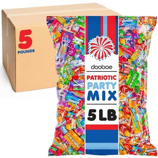 Bulk Candy Bag - DMF15 5 Pounds - Variety Pack Individually Wrapped ...