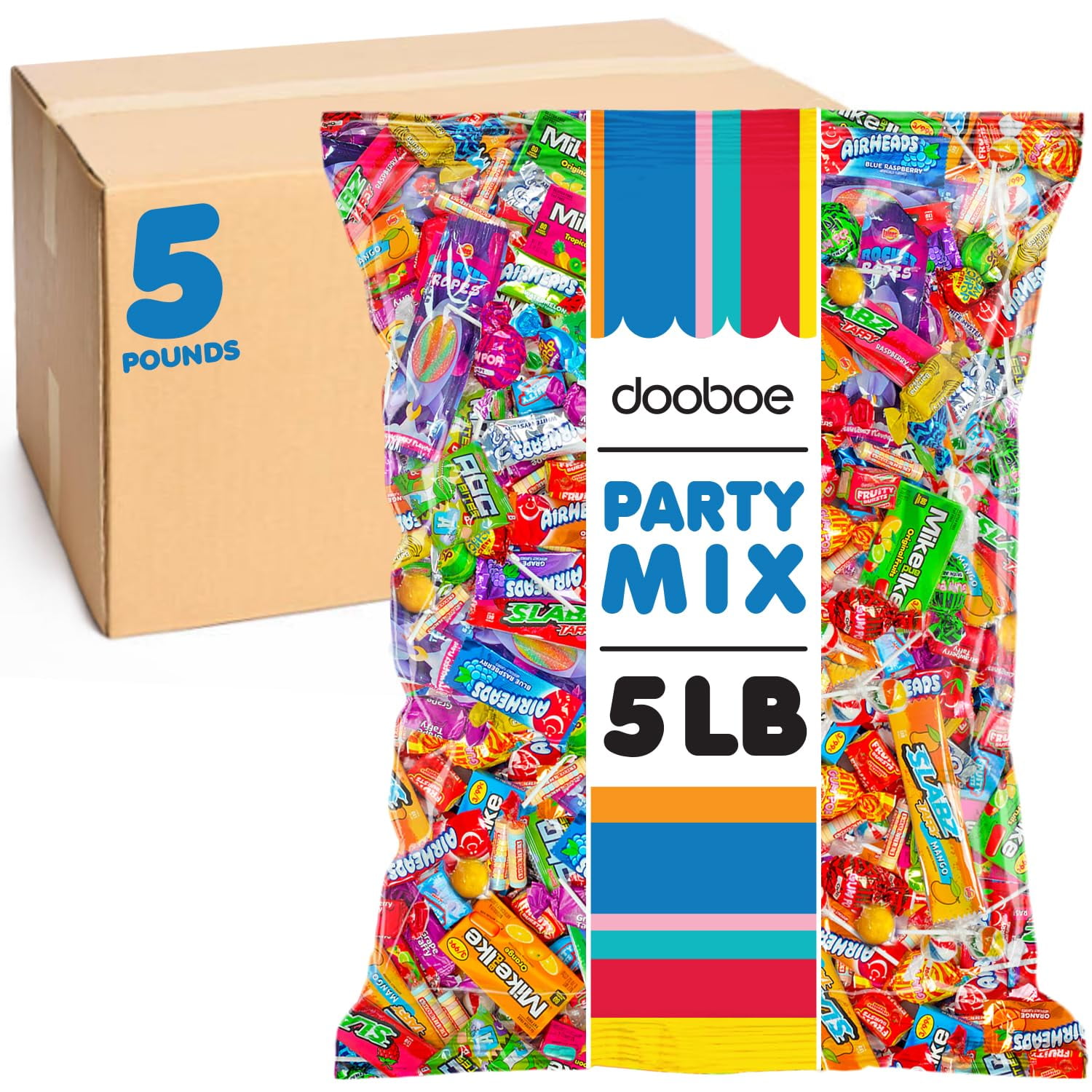 Bulk Candy Bag - ESF27 5 Pounds - Variety Pack Individually Wrapped ...