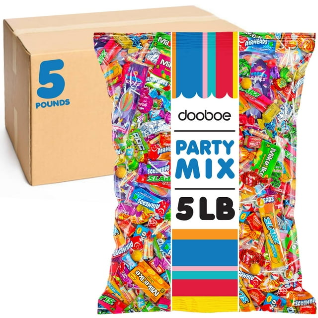 Bulk Candy Bag - KEF28 5 Pounds - Variety Pack Individually Wrapped ...
