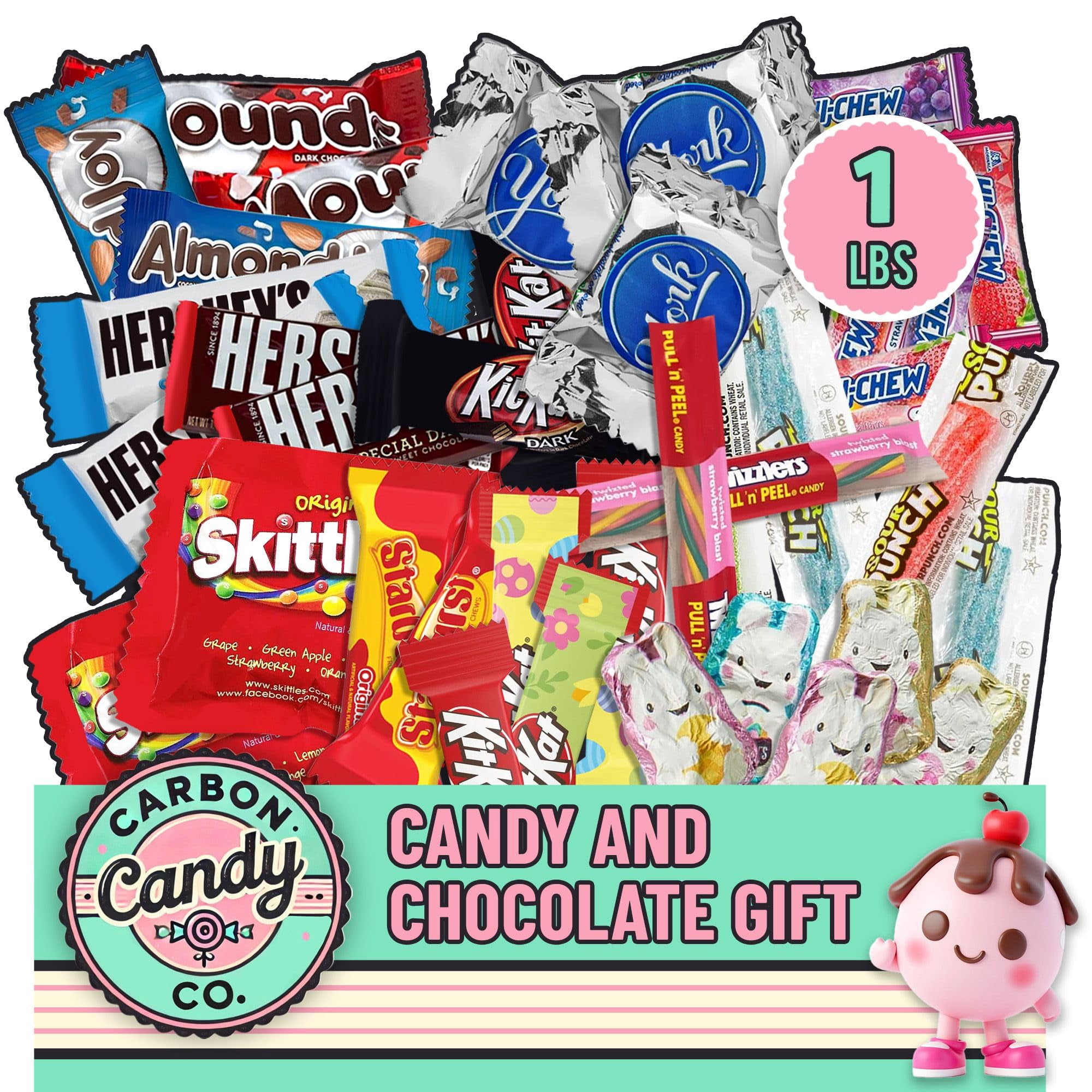 Bulk Candy and Chocolate AKF18 Variety Pack - 1 lb of Candy for Party ...