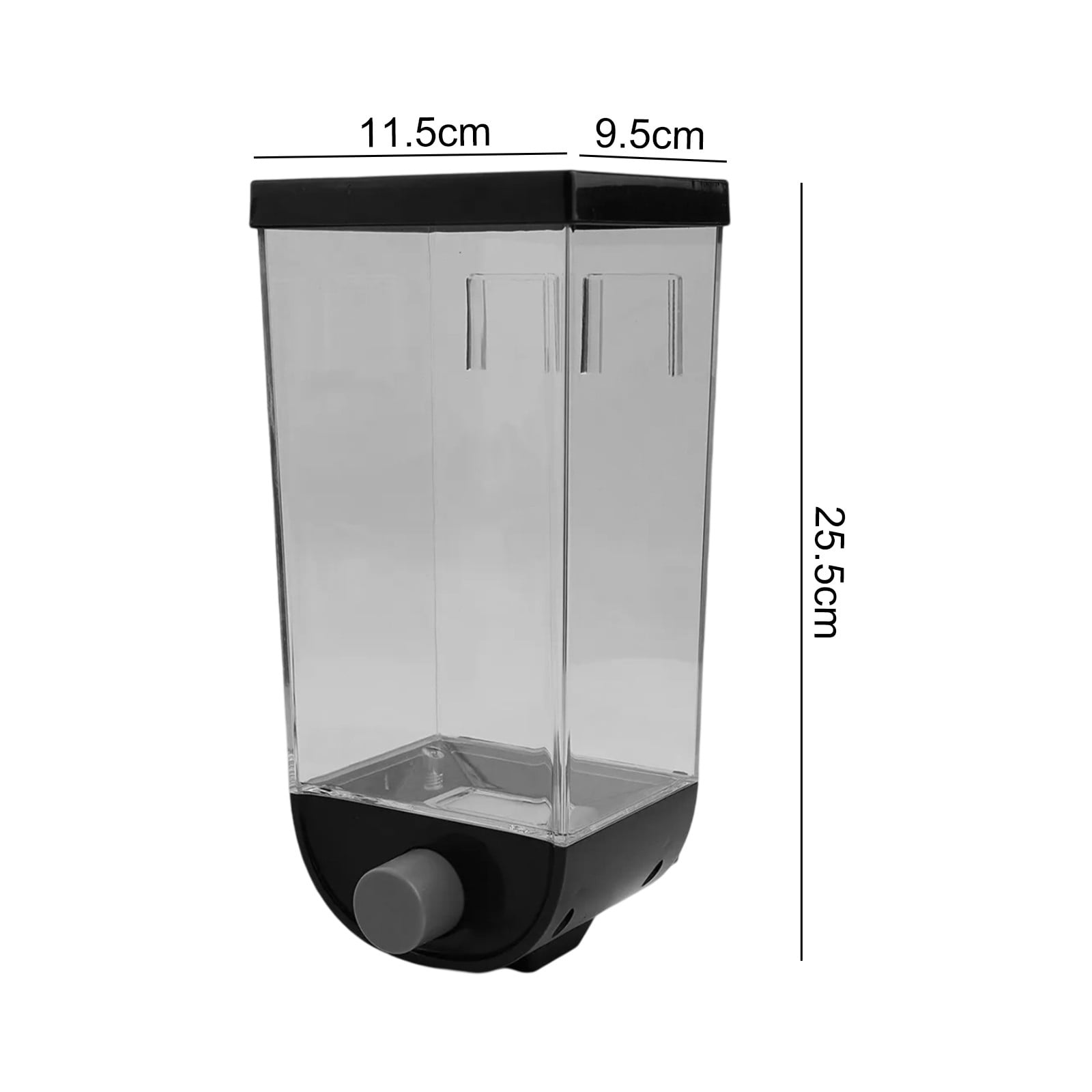 Bulk Cereals Jar Food Storage Container Oatmeal Dispenser Organizer ...